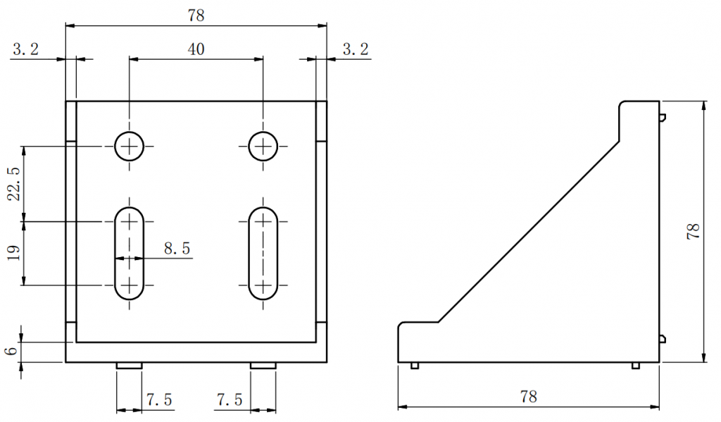 Ke nhôm định hình 8080